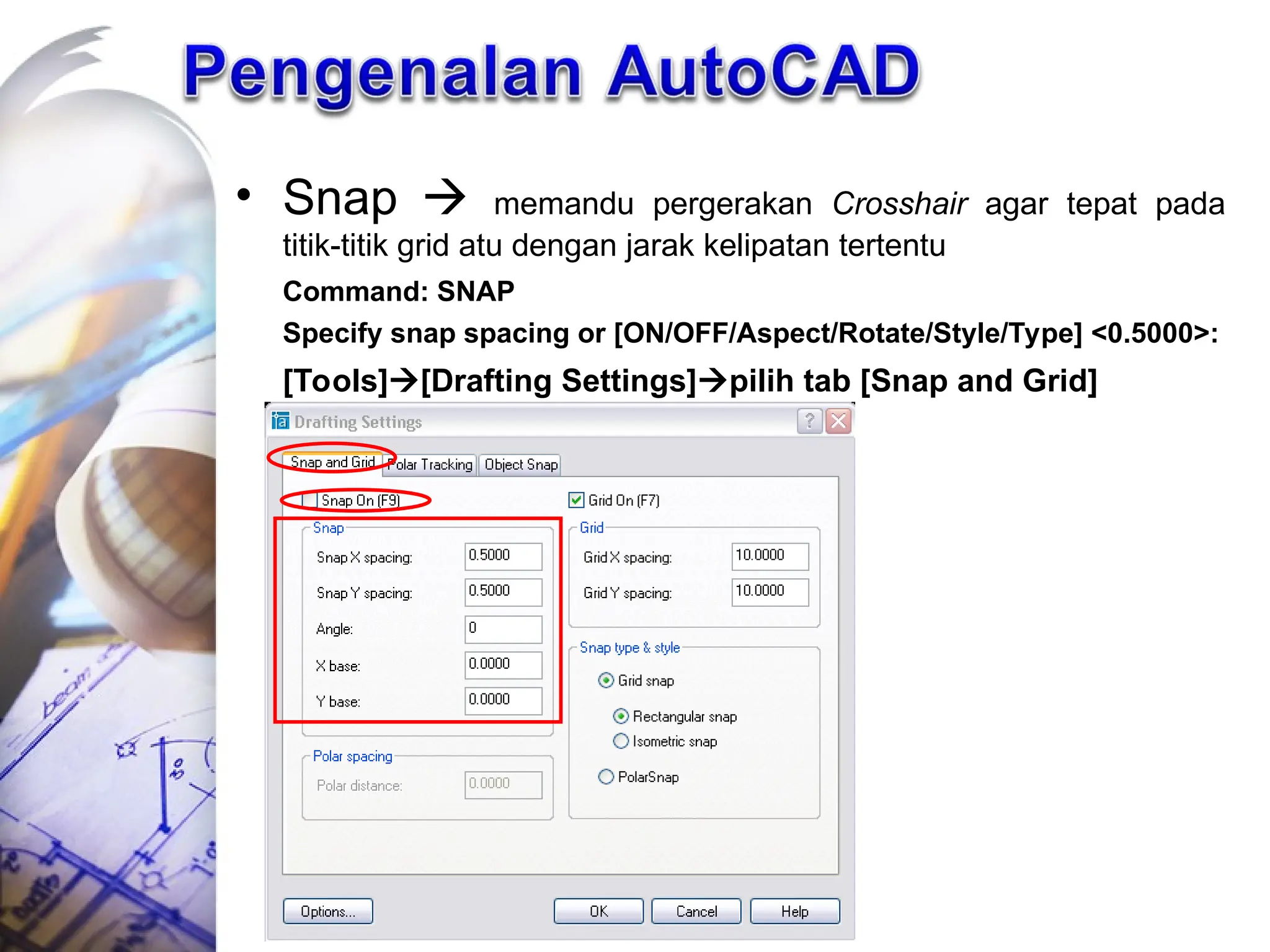 Materi Pengenalan AutoCAD dan CAD CAM.ppt