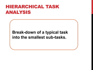 09 personas task analysis | PPT