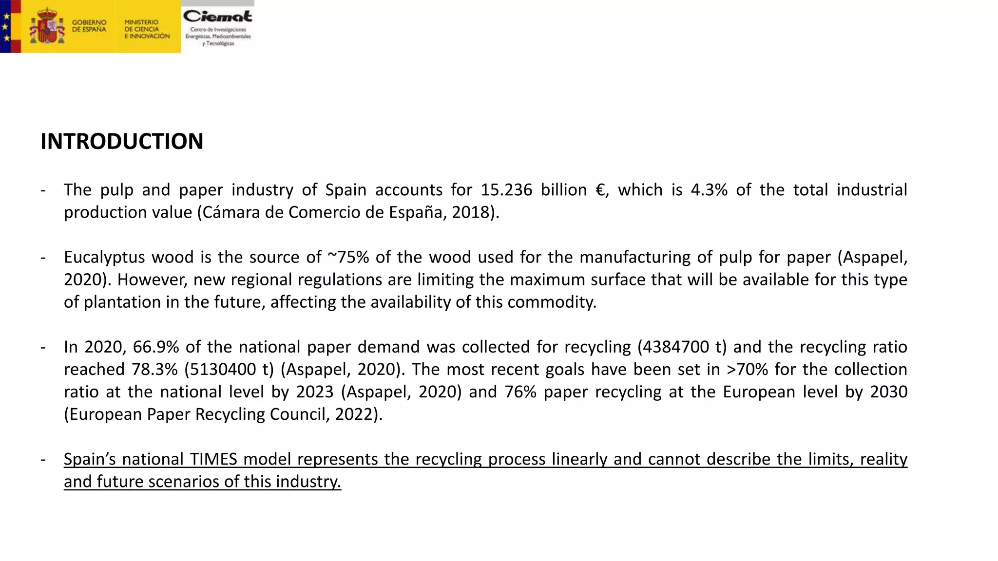 Modelling circular economy in the Spanish pulp and paper industry | PDF