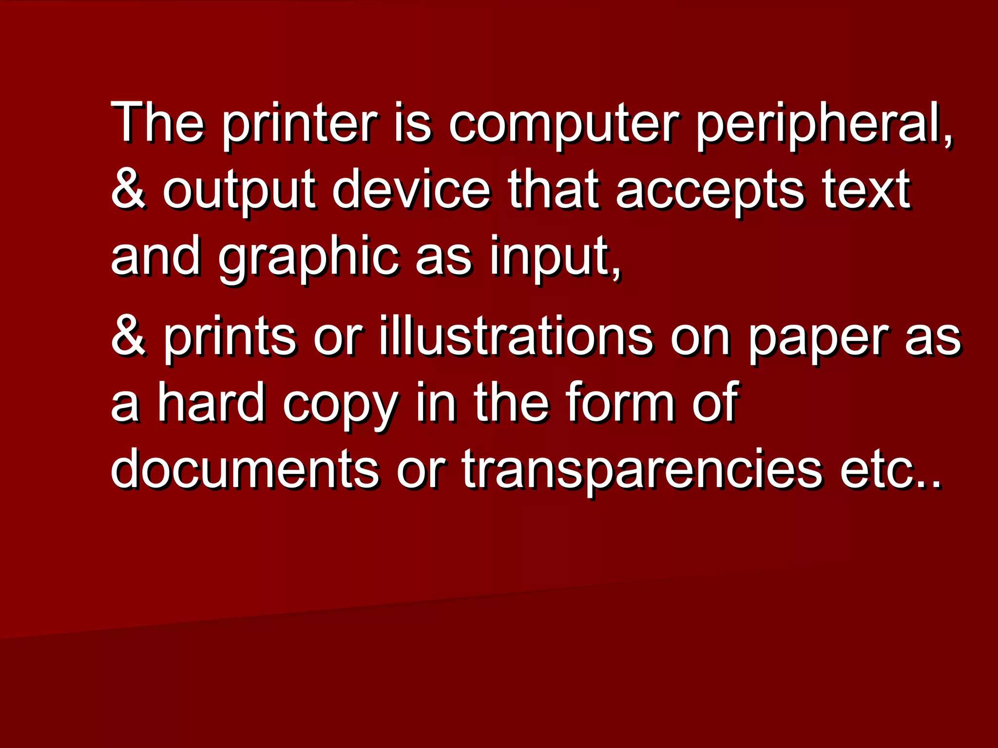 09 printers | PPT