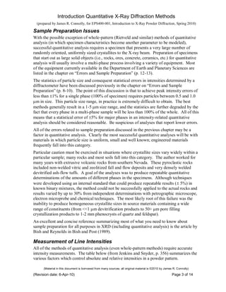 Introduction Quantitative X-Ray Diffraction Methods | PDF