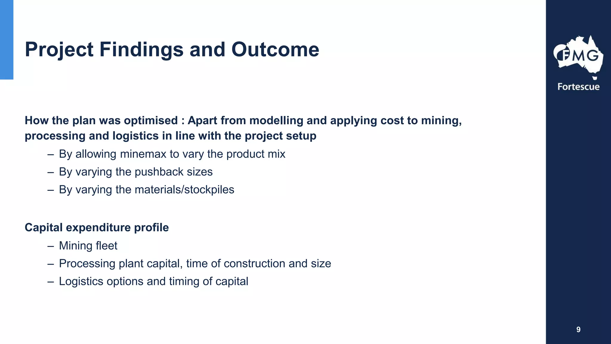 9. Santhosh Mulky, Fortescue Metals - A Powerful Tool to Unlock ...