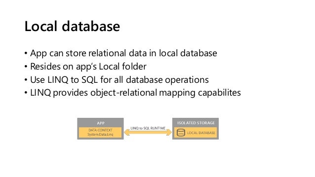 09.Local Database Files and Storage on WP