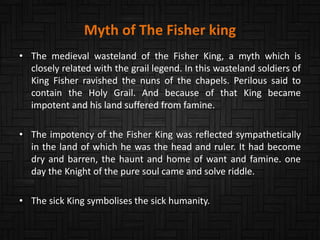 Paper No. - 09 Spiritual Degradation in ‘The Waste Land’ | PPTX