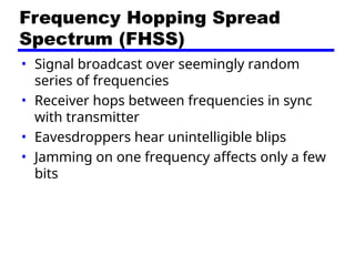 SpreadSpectrum direct sequence for communication | PPT