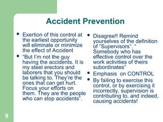 Supervisors Safety Training.ppt - Construction | PPT