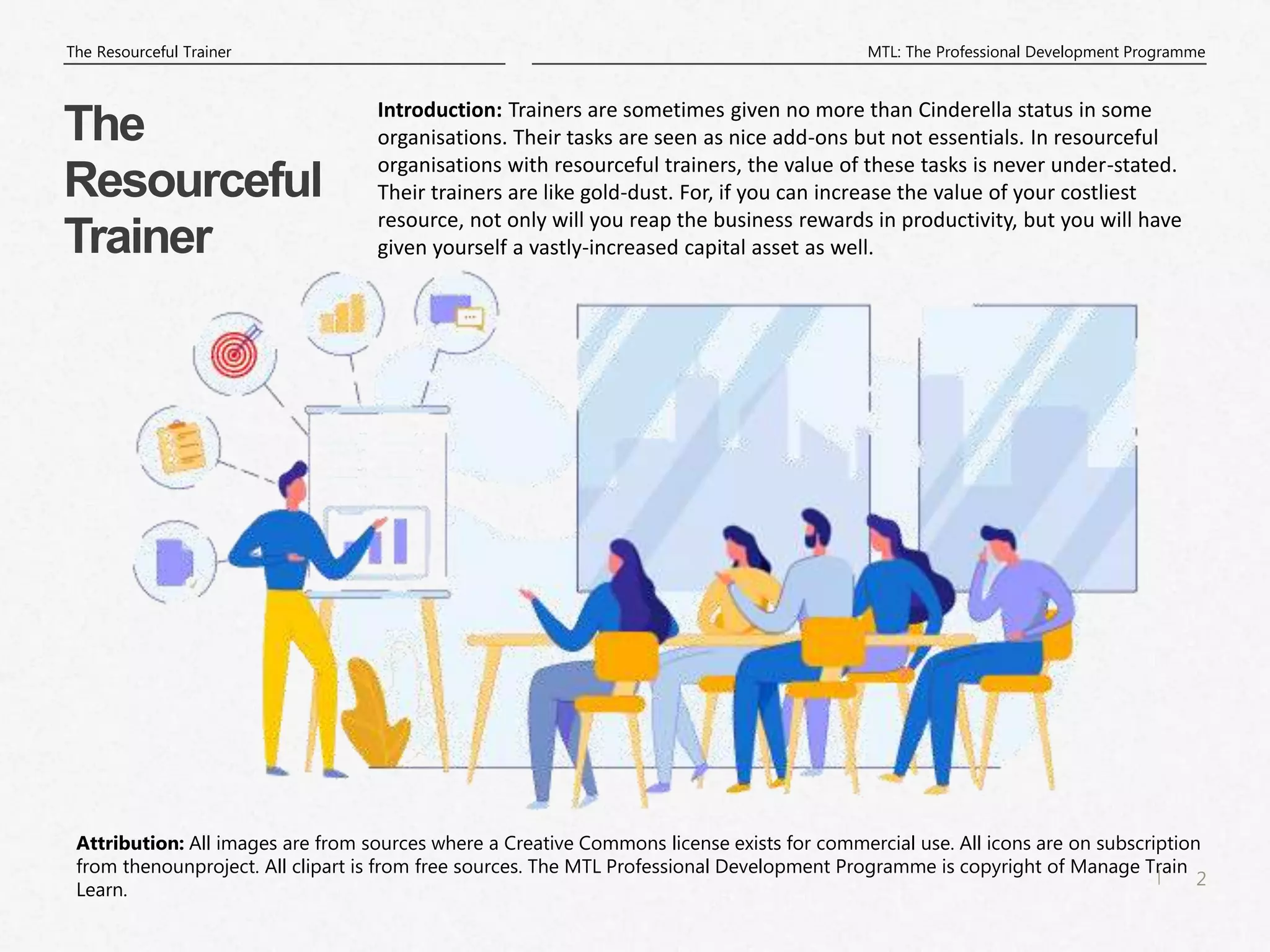 The Resourceful Trainer | PPT