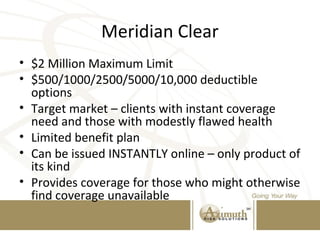 The Meridian Series | PPT
