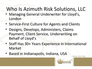 The Meridian Series | PPT