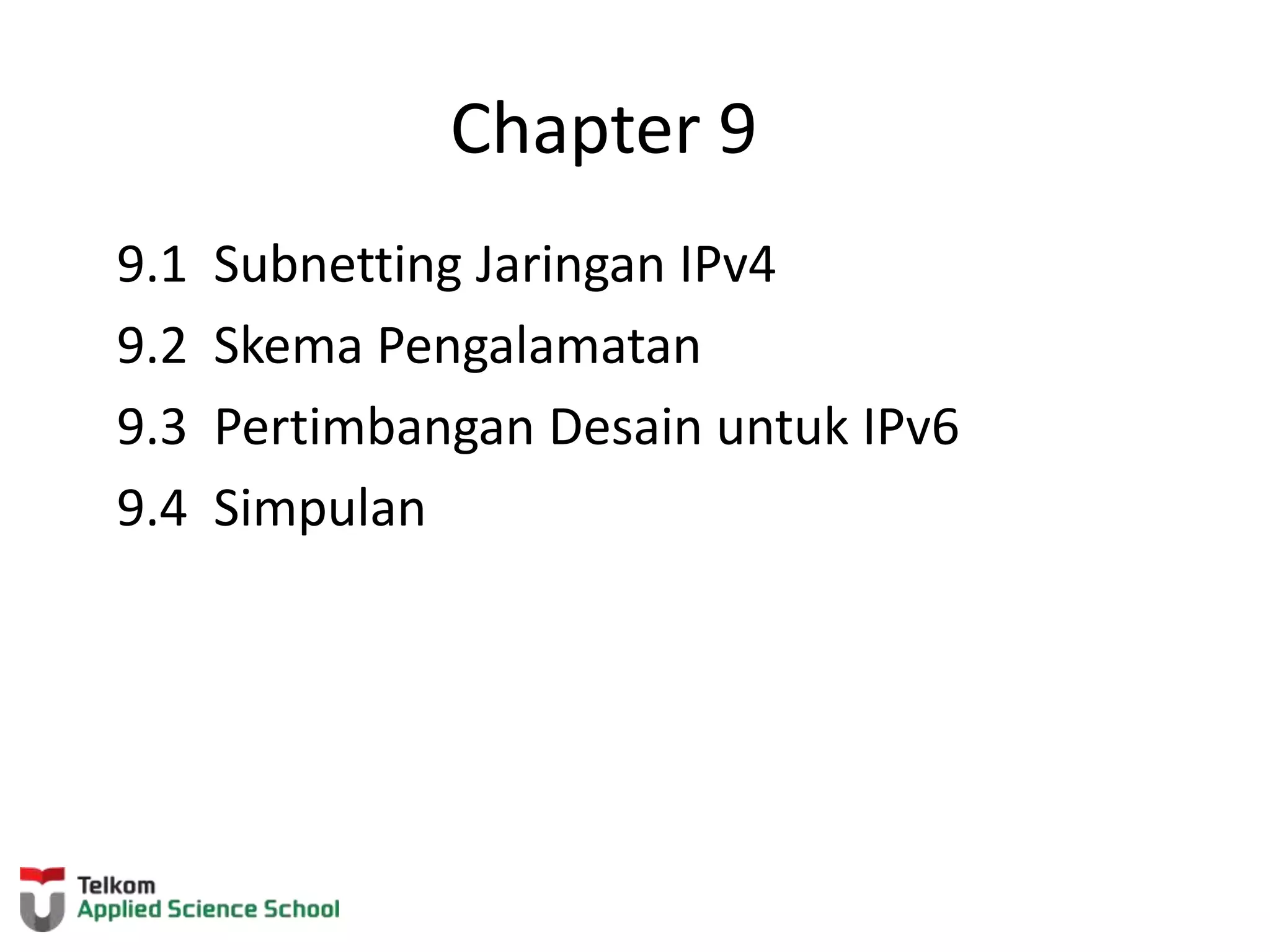 Cara Subnetting jaringan by Erick Telkom Applied Science School (Telkom ...