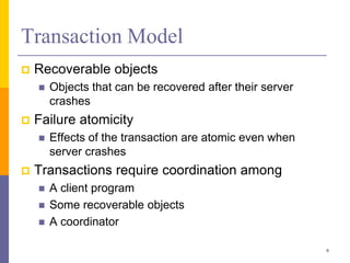 Transactions and Concurrency Control | PPTX