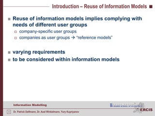 09 trends in information modelling | PPT
