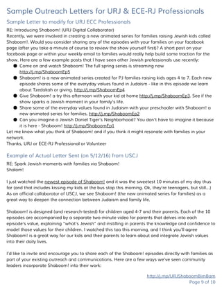 Introducing Shaboom! to the Reform Jewish Community | PDF