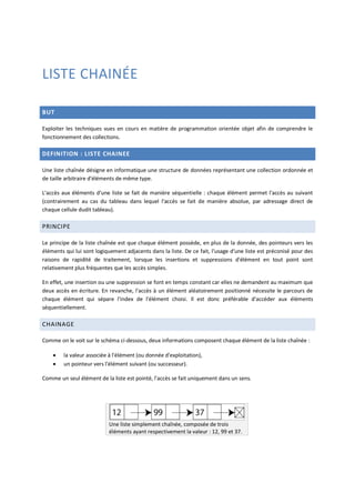 09 visual basic .net - exercice - liste chainee | PDF