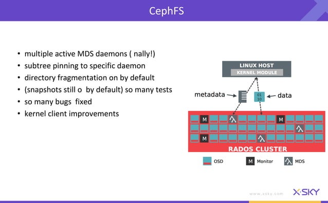 XSKY - ceph luminous update | PPT