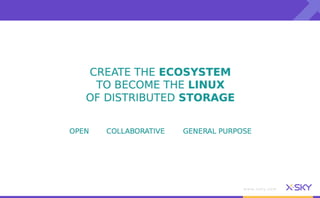 XSKY - ceph luminous update | PPT