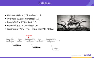 XSKY - ceph luminous update | PPT