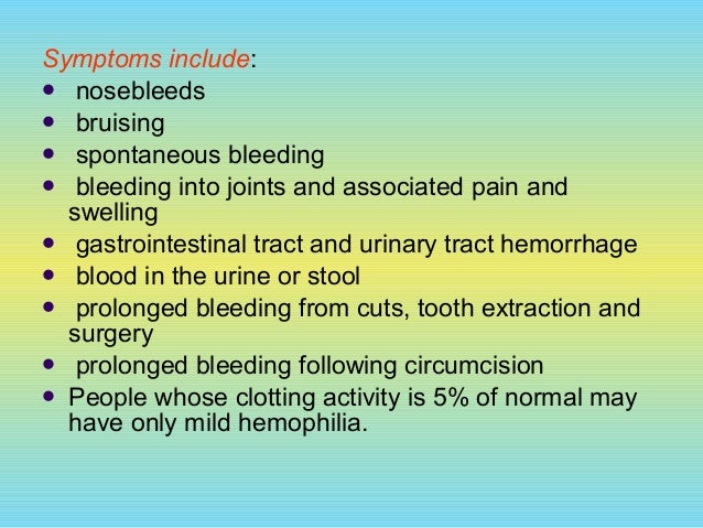 Types Of Bleeding