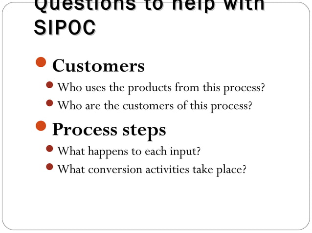 090 Process Mapping | PPT | Business | Business and Finance
