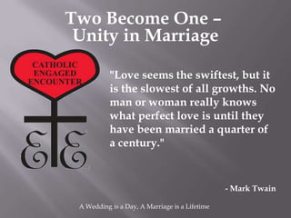 0900-TwoBecomeOne-UnityInMarriage | PPT