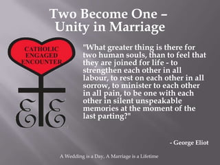0900-TwoBecomeOne-UnityInMarriage | PPT