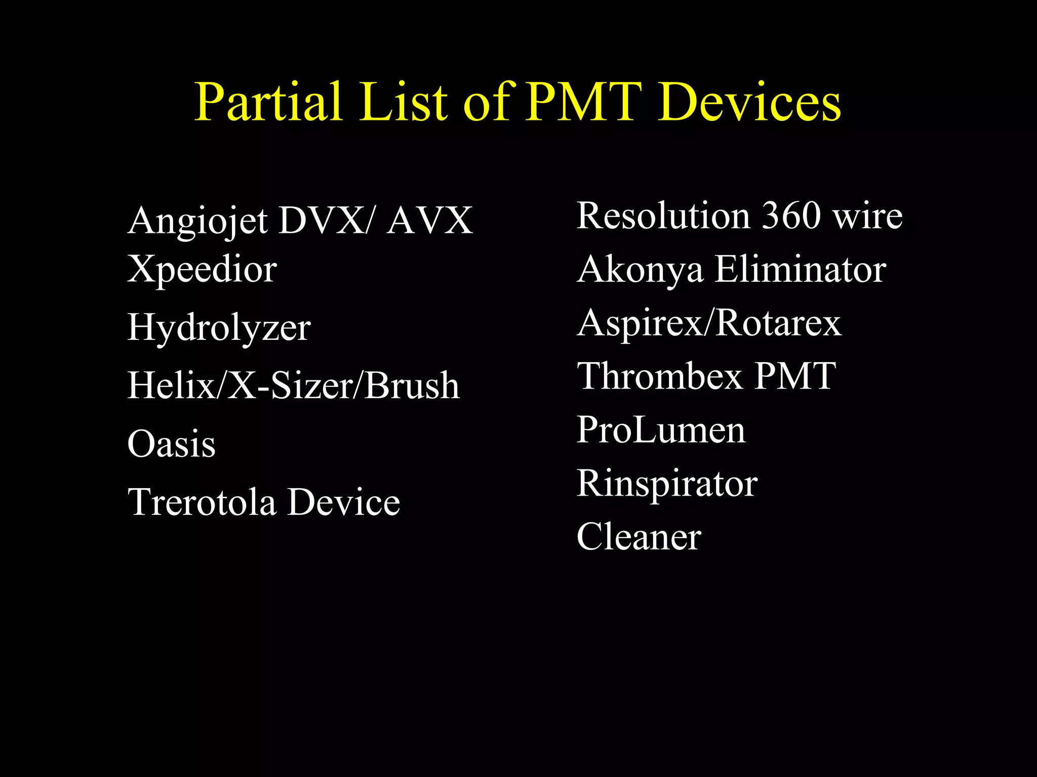 Mechanical Thrombectomy | PPT