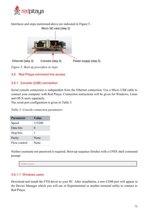 Manual de RedPitaya | PDF
