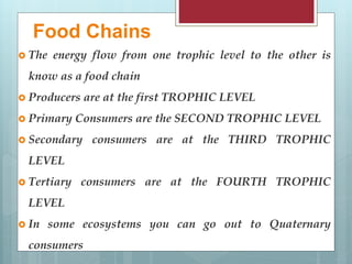 Ecosystem functioning: food webs and trophicl evels.ppt