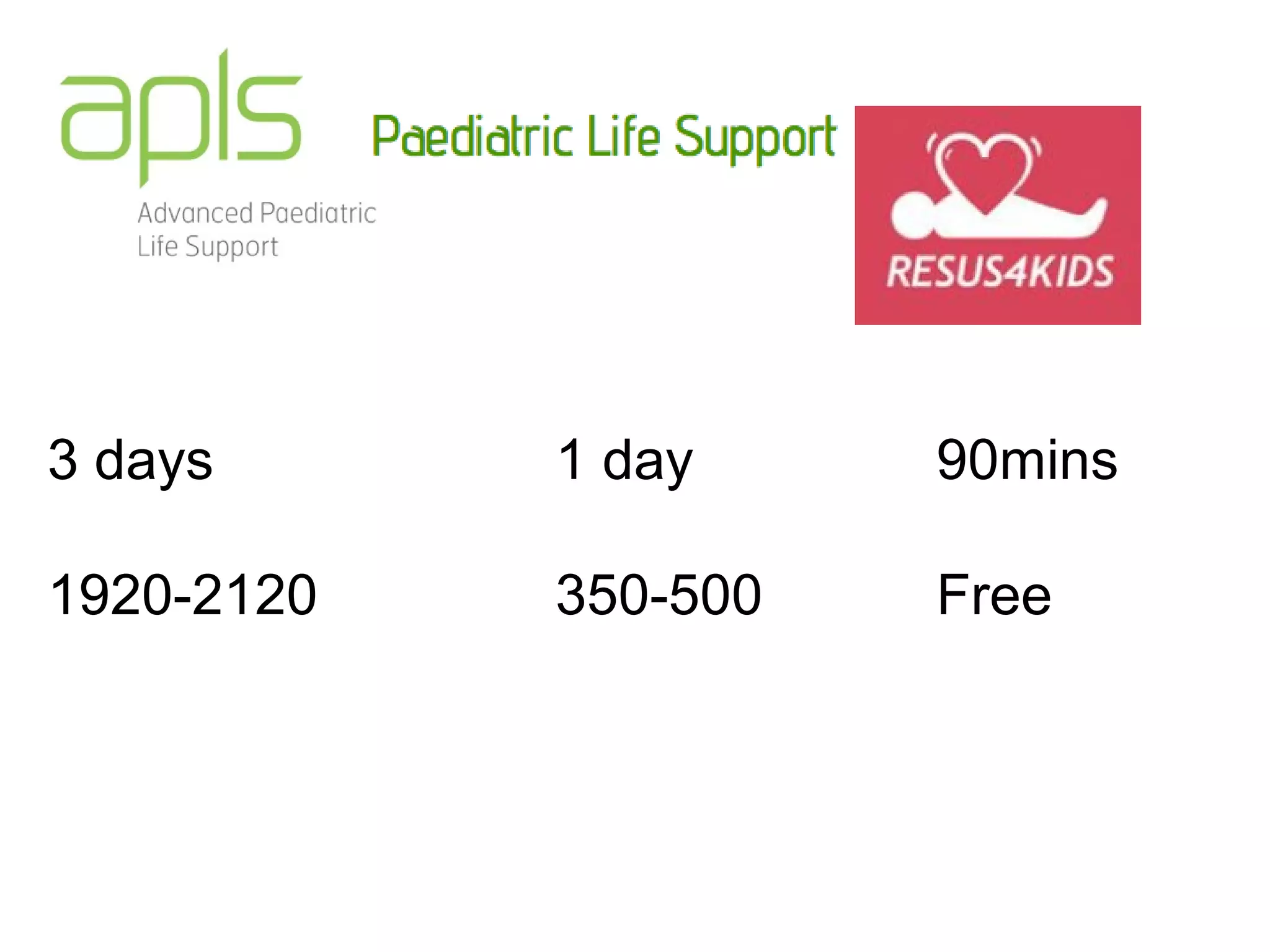 Update in Paediatric Advanced Life Support | PPT
