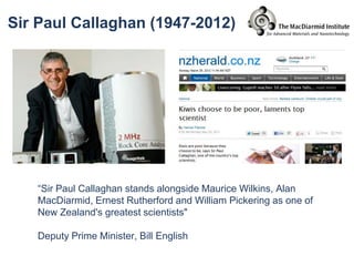 Shaun Hendy Innovation Ecosystem | PPTX