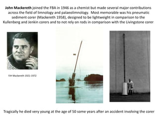 Rick Battarbee - Palaeolimnology in the UK: Pioneering days | PPT