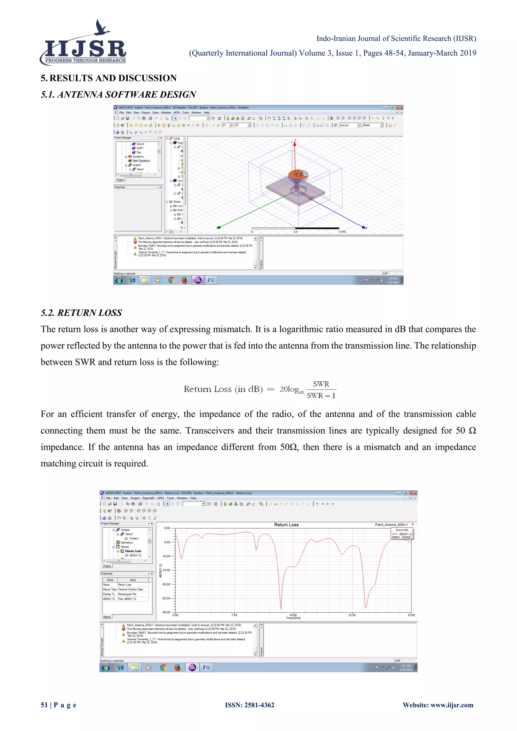 Design of Button Antenna for Wireless Body Network using HFSS | PDF