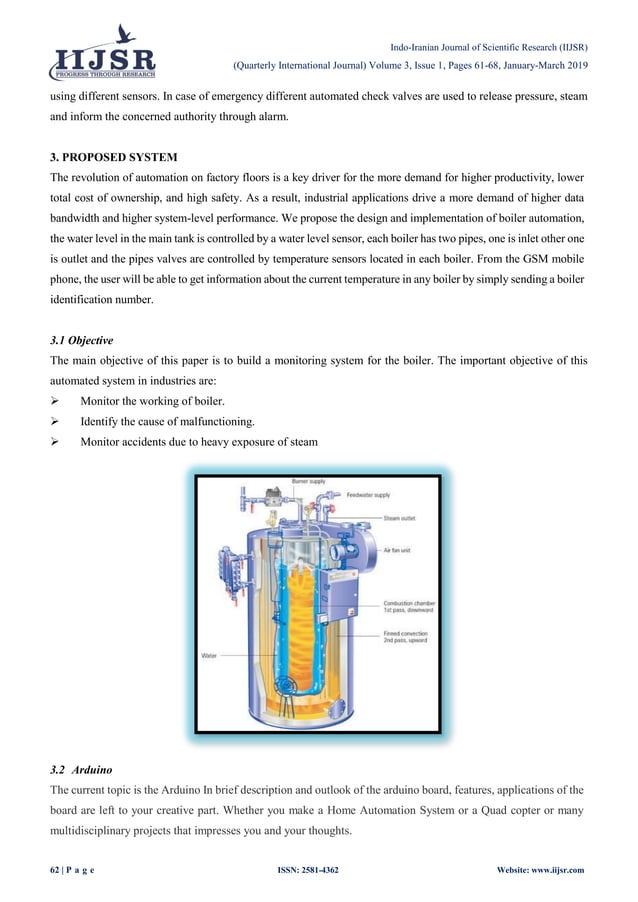 Implementation of Industrial Boiler Monitoring System with GSM | PDF