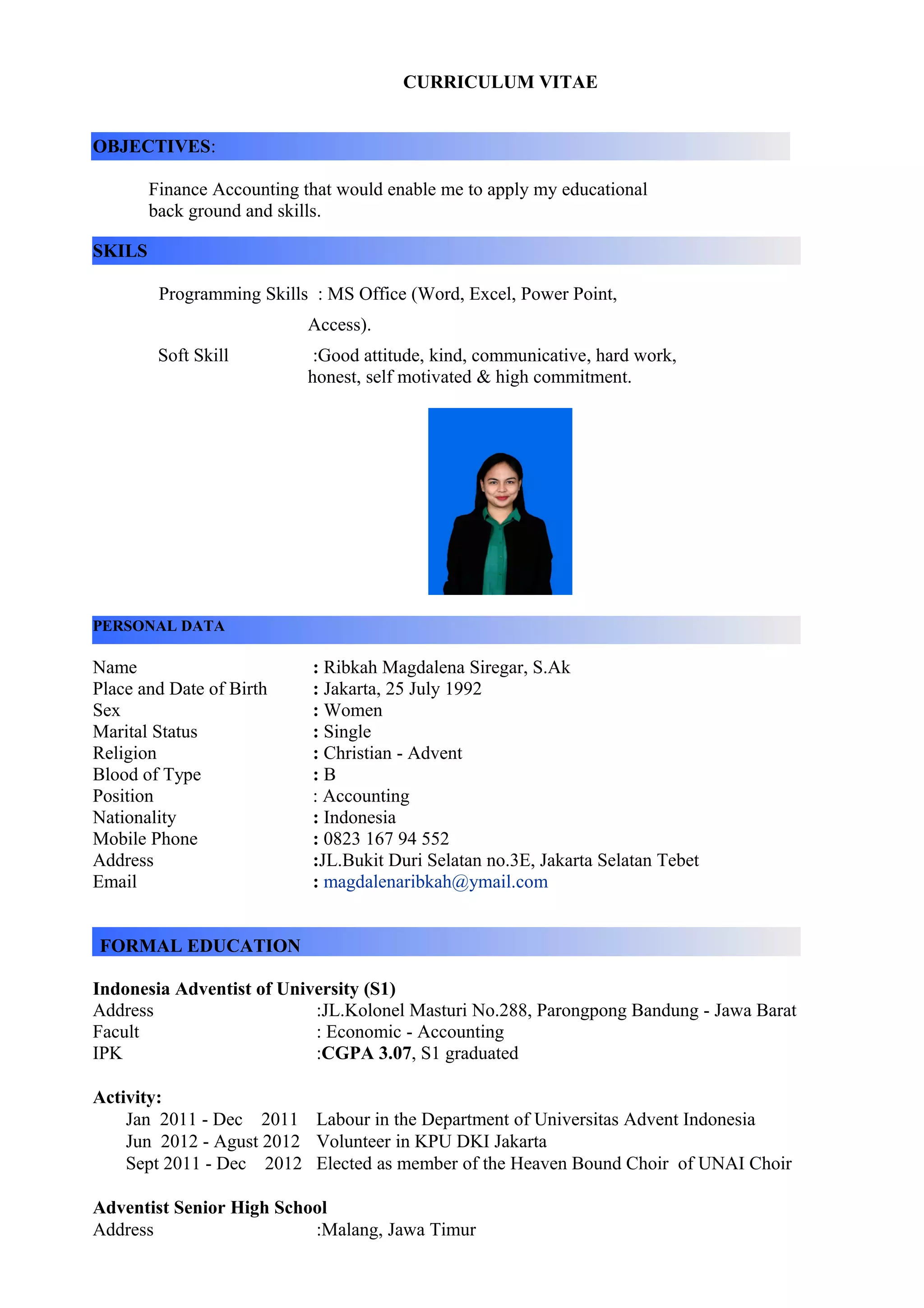 Application Letter | DOC