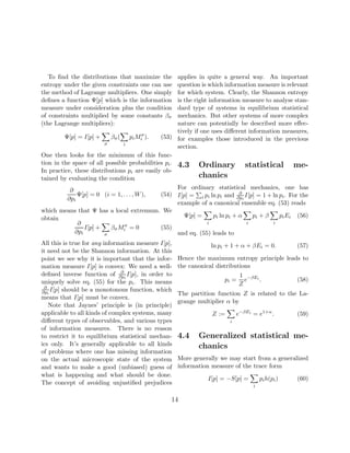 Generalized information and entropy measture | PDF
