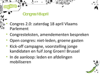 090315 Congres Toelichting | PPT