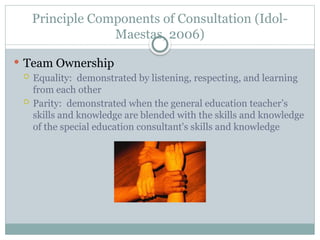 Fundamentals of Collaboration in Developing Co-Teacher Roles and ...