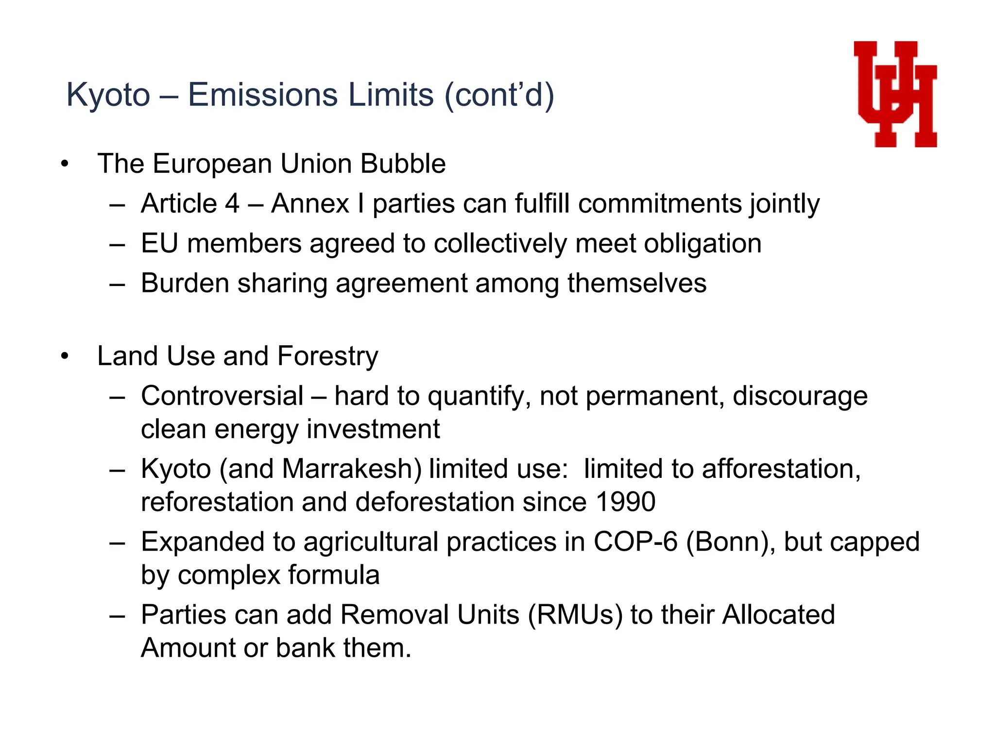 an introduction to UNFCCC and Kyoto ppts | PPSX