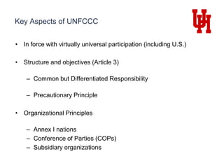 an introduction to UNFCCC and Kyoto ppts | PPSX