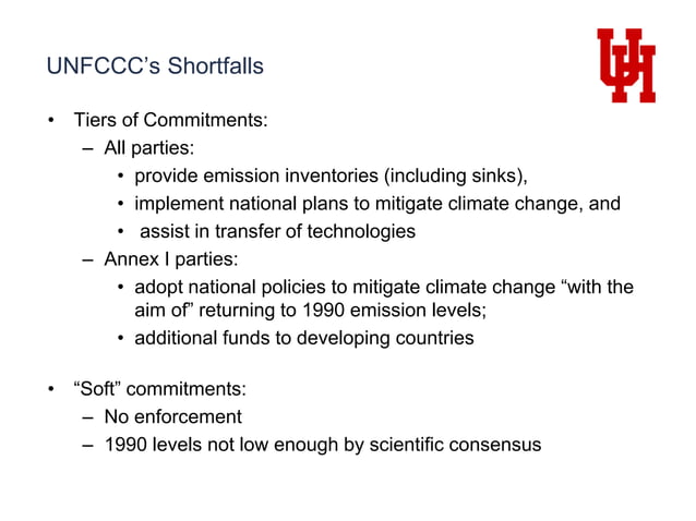 an introduction to UNFCCC and Kyoto ppts | PPT