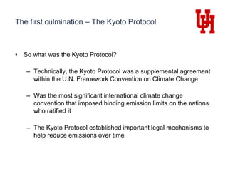 an introduction to UNFCCC and Kyoto ppts | PPSX
