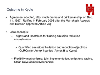 an introduction to UNFCCC and Kyoto ppts | PPSX