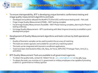 Role of Biometric Standards in IdM | PPT | Computing | Technology ...