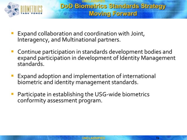 Role of Biometric Standards in IdM | PPT | Computing | Technology ...
