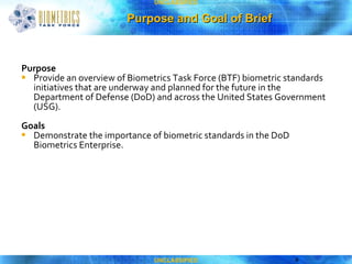 Role of Biometric Standards in IdM | PPT | Computing | Technology ...