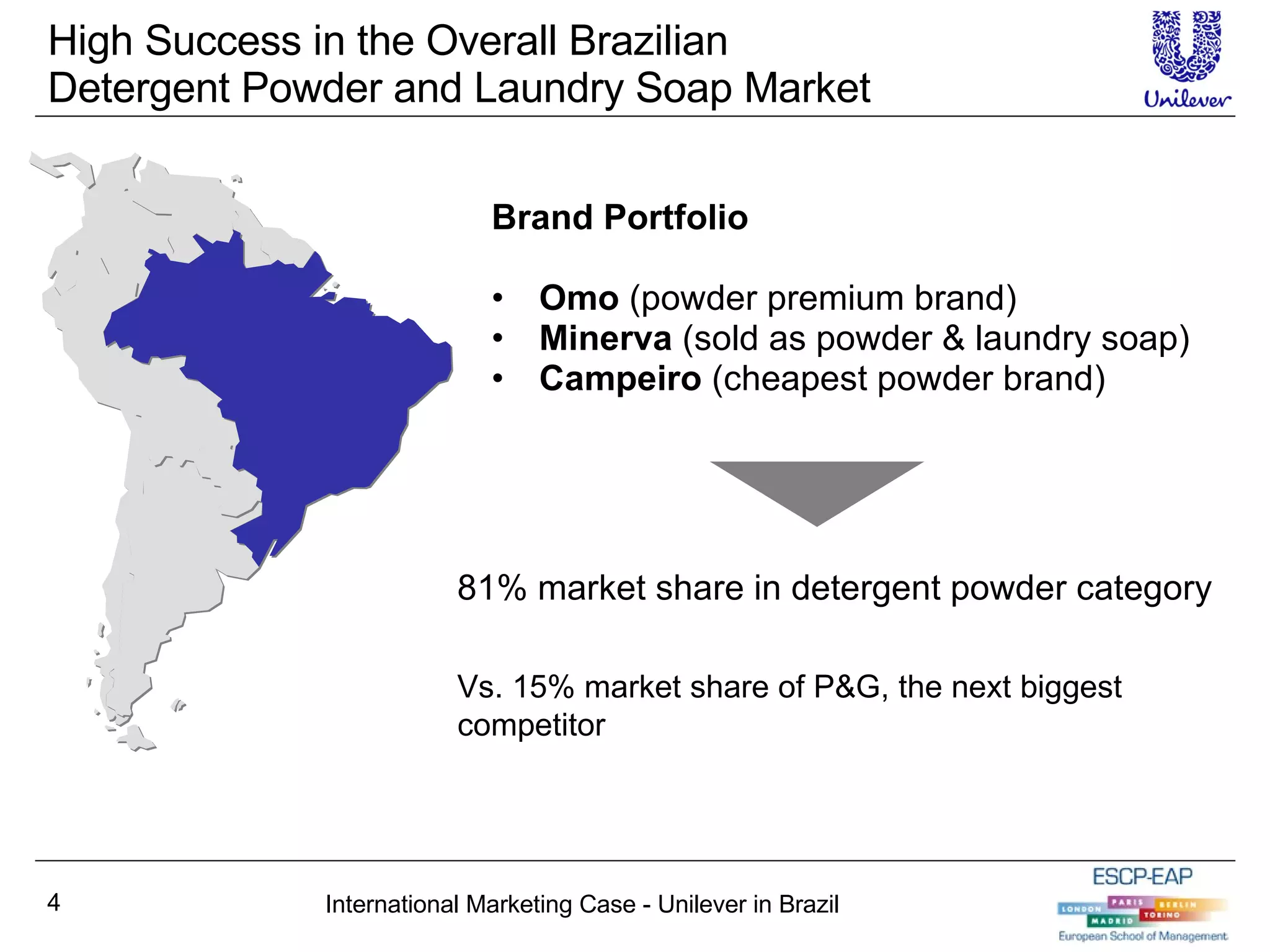 Unilever Brazil Case | PPT