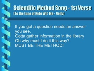09.05 D5 Sci Method And Song | PPT