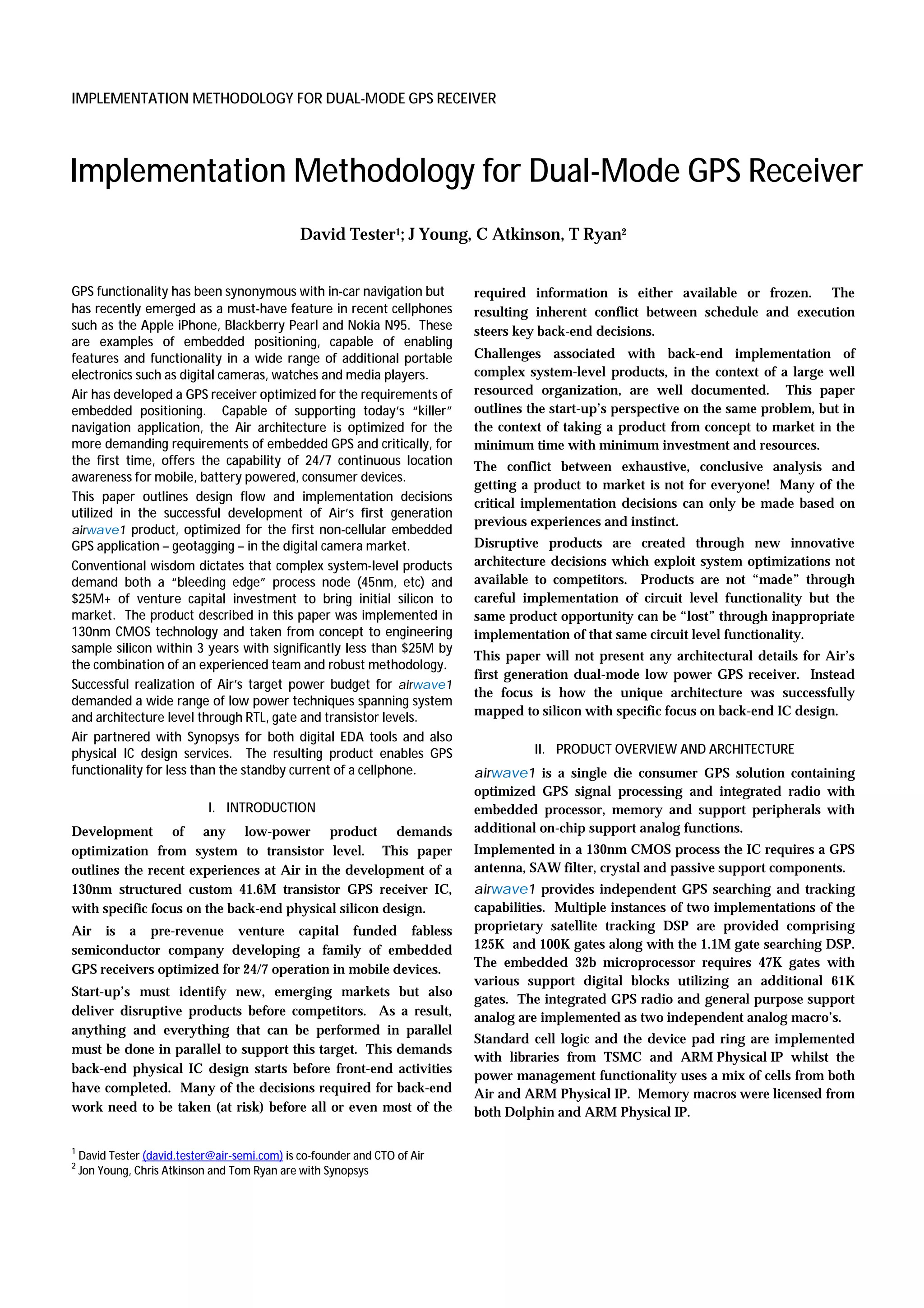 SNUG 2009 paper | PDF