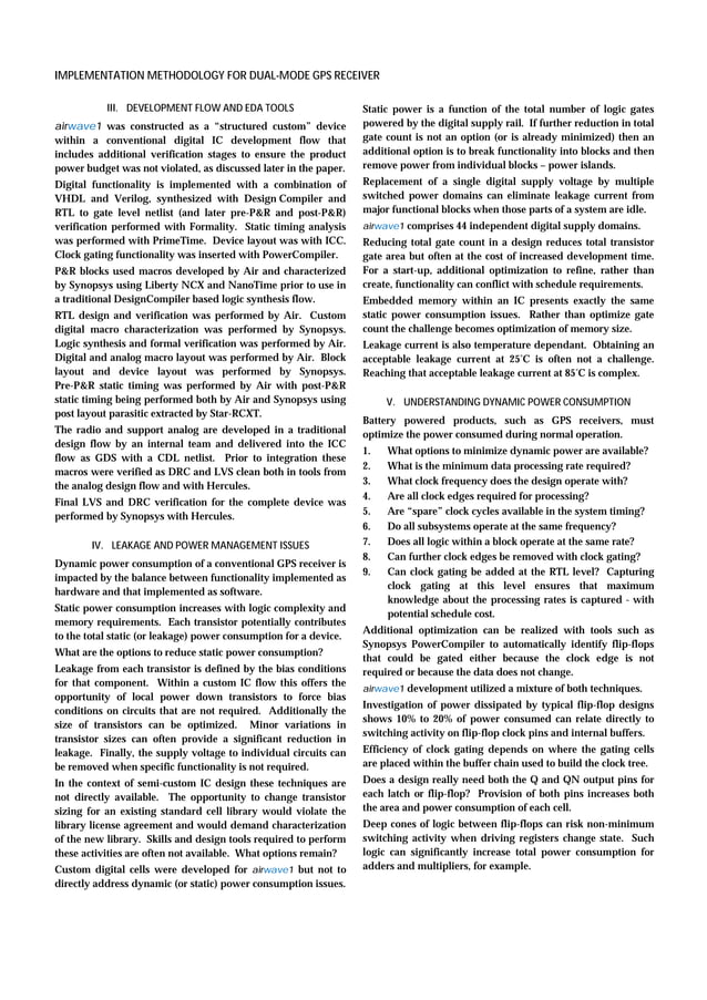 SNUG 2009 paper | PDF