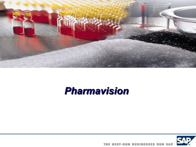 SAP in Pharmaceutical Industry | PPT